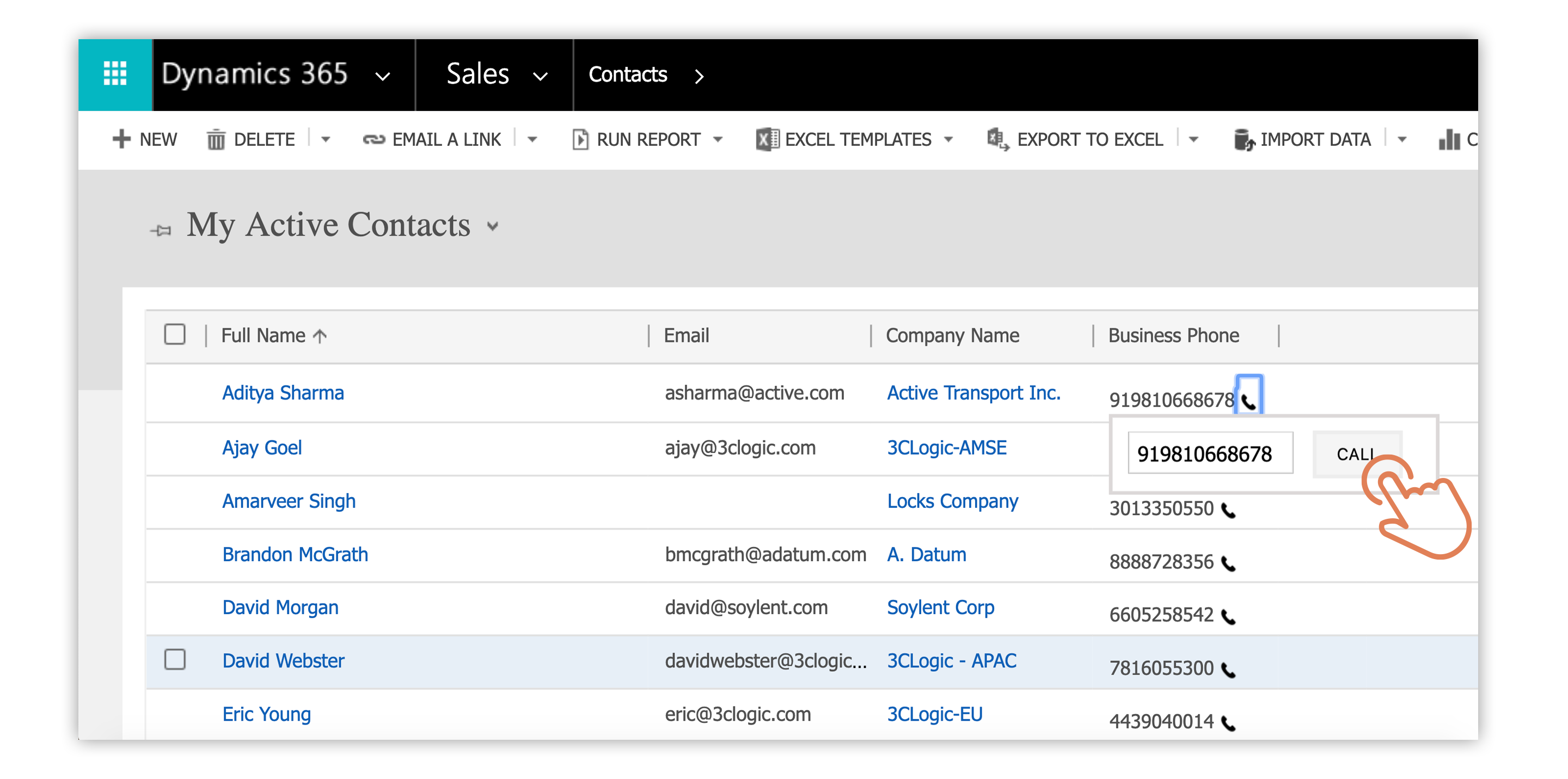 Microsoft Dynamics CRM Call Center Integration | 3CLogic
